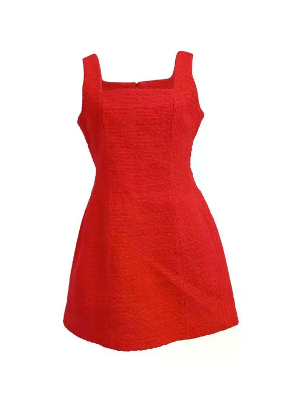 Maje Sleeveless Tweed Dress
