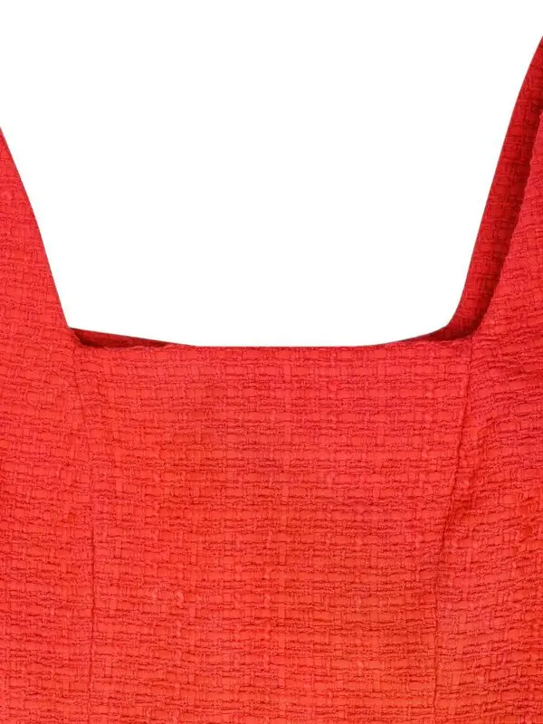 Maje Sleeveless Tweed Dress