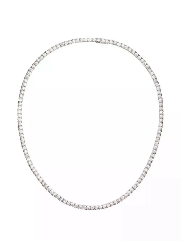 Cartier Essential Lines Riviera Diamond Necklace - Silver
