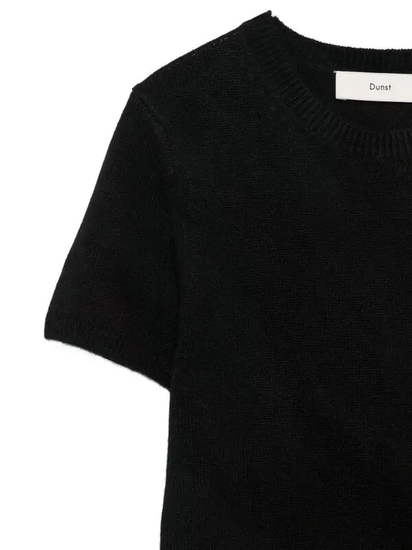 DUNST Short-sleeve Knitted T-shirt