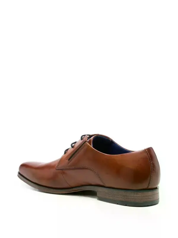 BUGATTI Logo-plaque Elasticated-insert Derby Shoes