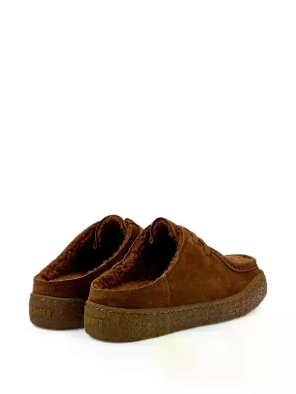 Camper Peu Terreno Suede Mules