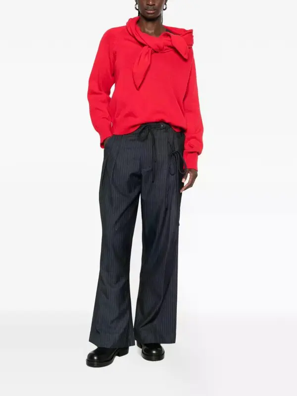 DAMSON MADDER Tatianna Pinstripe Trousers