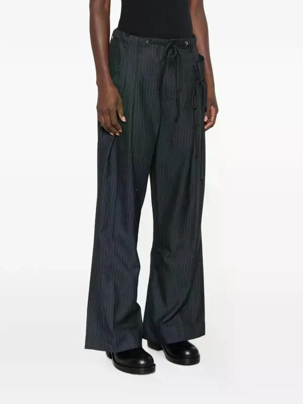 DAMSON MADDER Tatianna Pinstripe Trousers