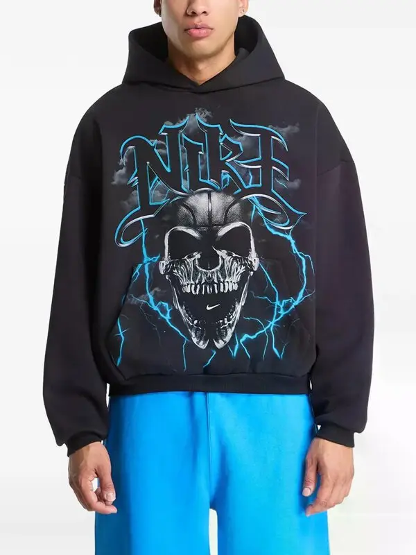 Nike Standard Issue Brushed Pullover Basketball Hoodie