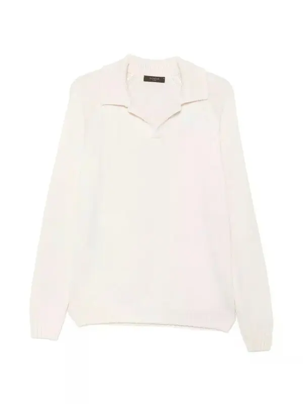 ZANONE Raglan-sleeve Knitted Sweater - Neutrals