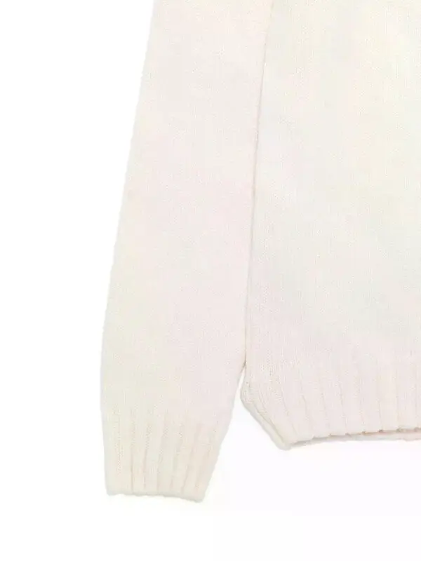 ZANONE Raglan-sleeve Knitted Sweater - Neutrals