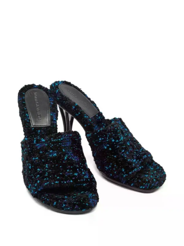 Bottega Veneta Pose Tweed Sandals