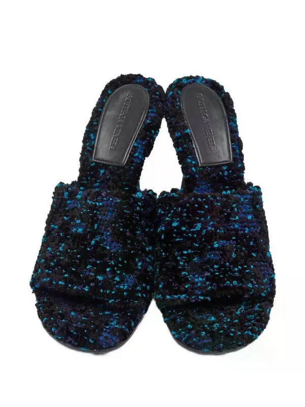 Bottega Veneta Pose Tweed Sandals