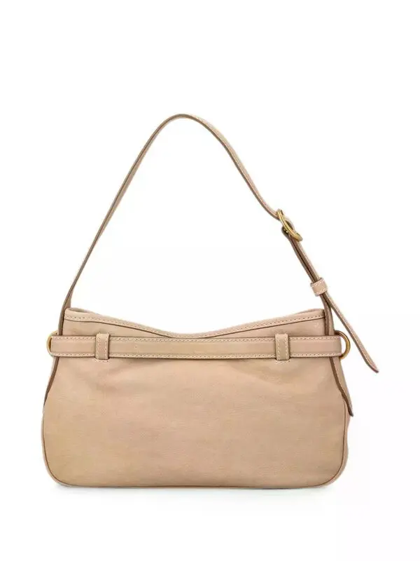 Miu Miu Logo-embossed Buckled Shoulder Bag