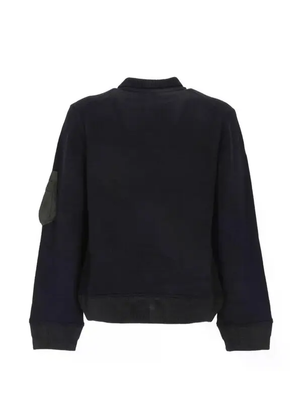 Sacai Zip-pocket Wool Sweater