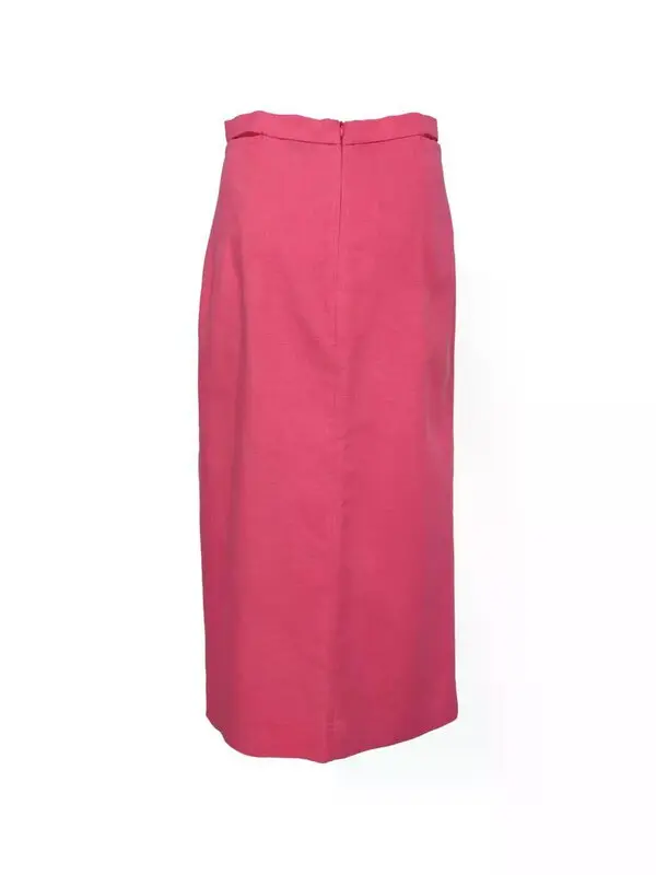 Sandro Cutout Slit Skirt