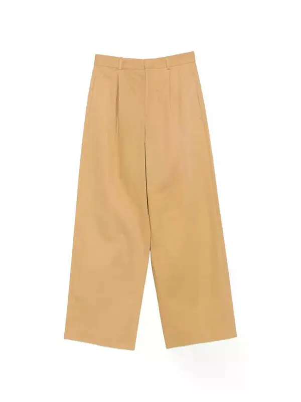Loewe Wide-leg Pleated Trousers