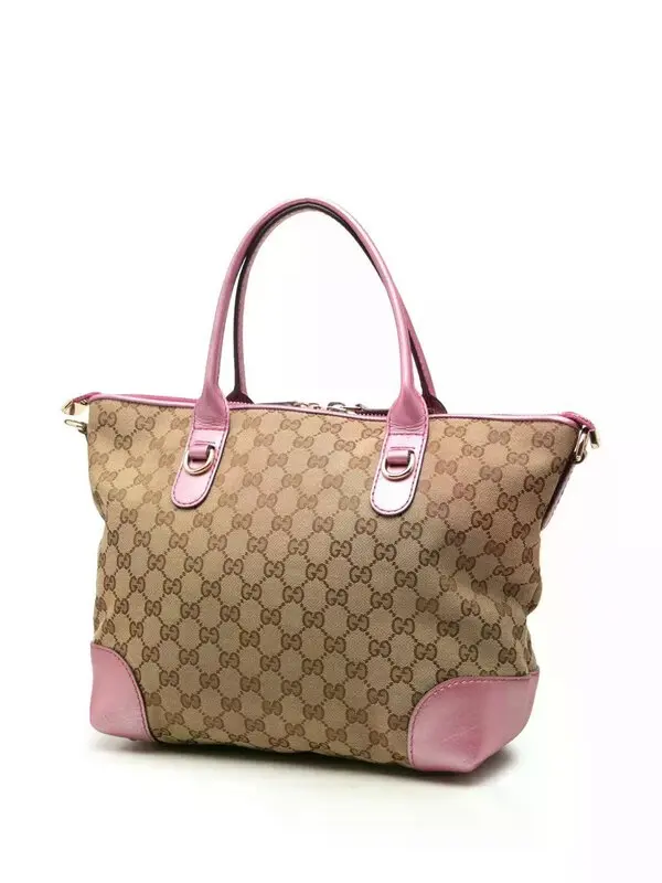 Gucci 2000-2015 Gg Canvas Heart Bit Satchel
