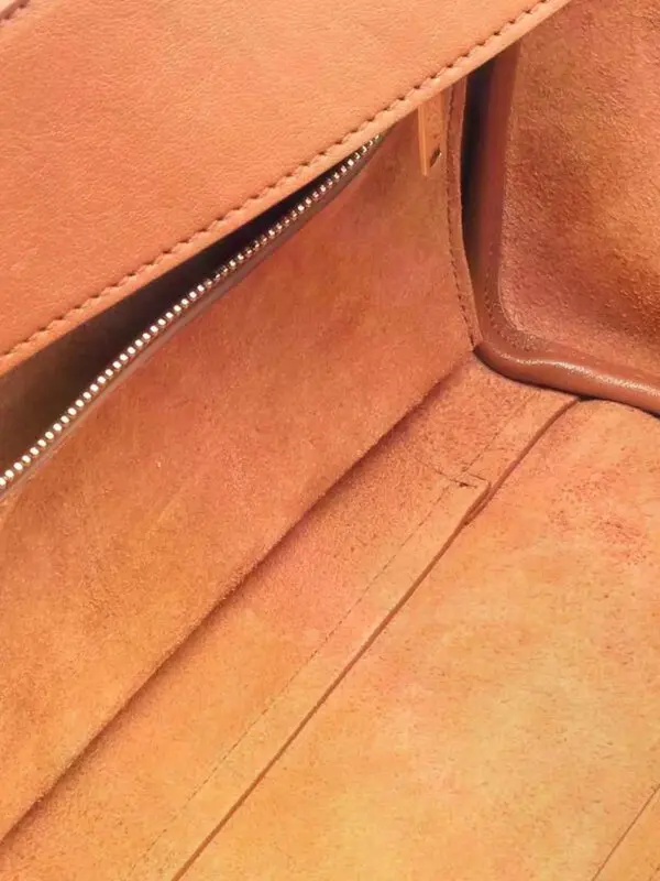 Celine Small Calfskin Little Luggage Top Handle Bag Satchel