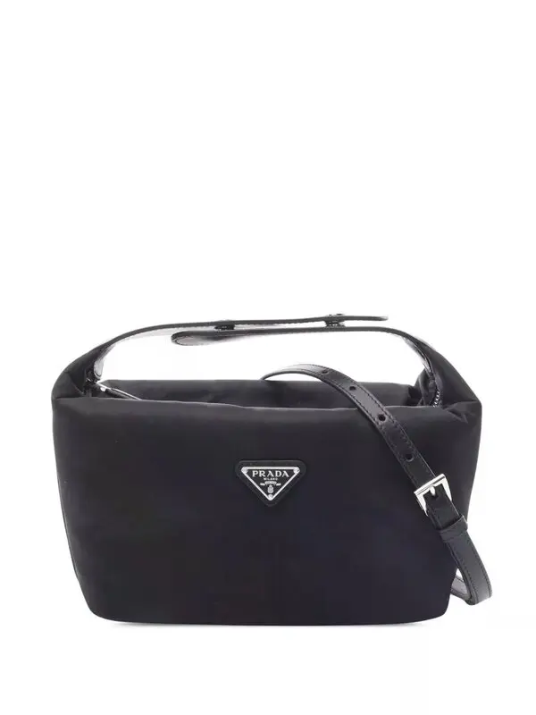 Prada 2013-2026 Mini Re Nylon Cherie Satchel - Black