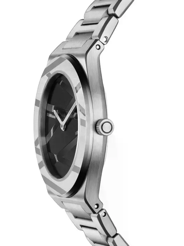 D1 MILANO Onyx Inlay Ultra Thin 30mm Watch