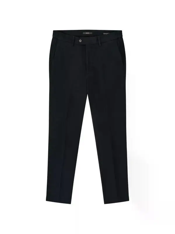 Boggi Milano Trousers In Stretch Cotton Tencel