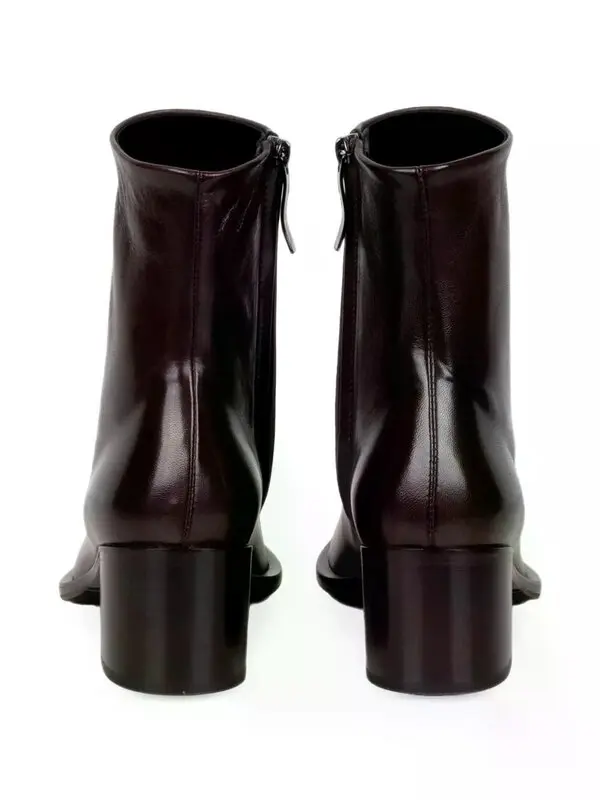 LORENZO MASIERO Leather Ankle Boots