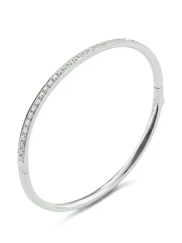 Robinson Pelham Uno Diamond Bangle - Silver