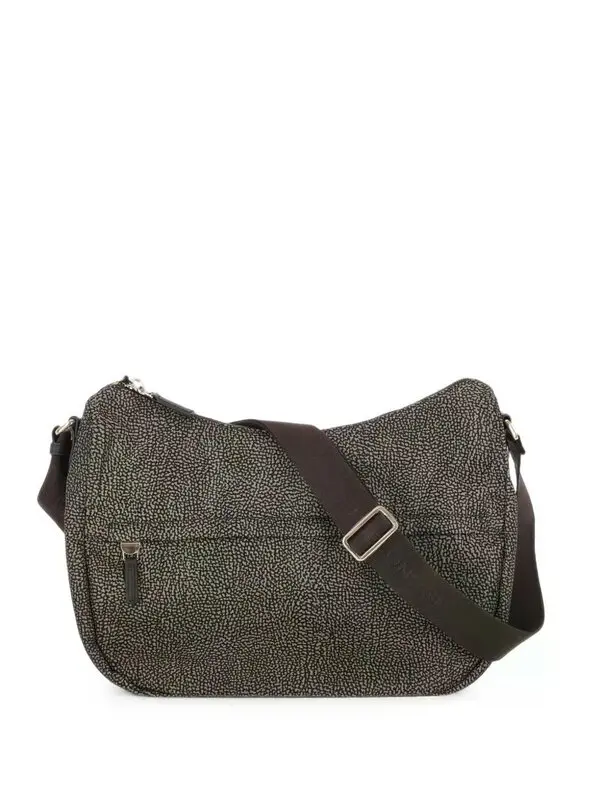 Borbonese B-club Luna Op-printed Shoulder Bag