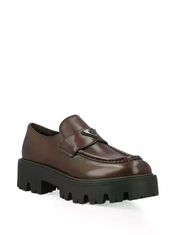 Prada Leather Loafers