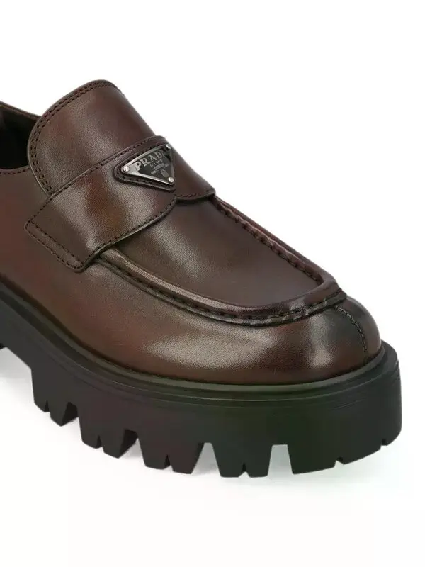 Prada Leather Loafers
