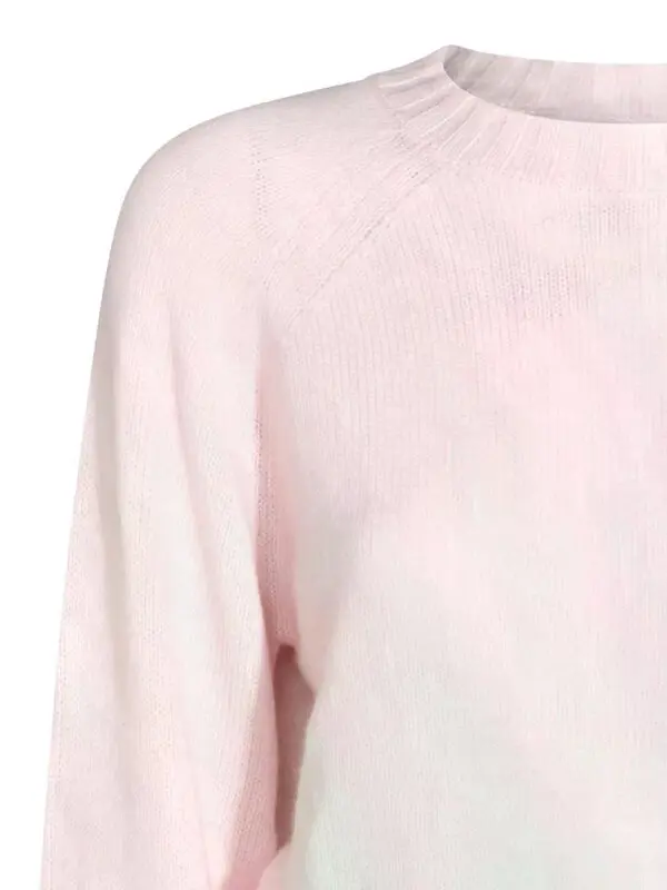 ALLUDE Cashmere Raglan-sleeve Sweater - Pink