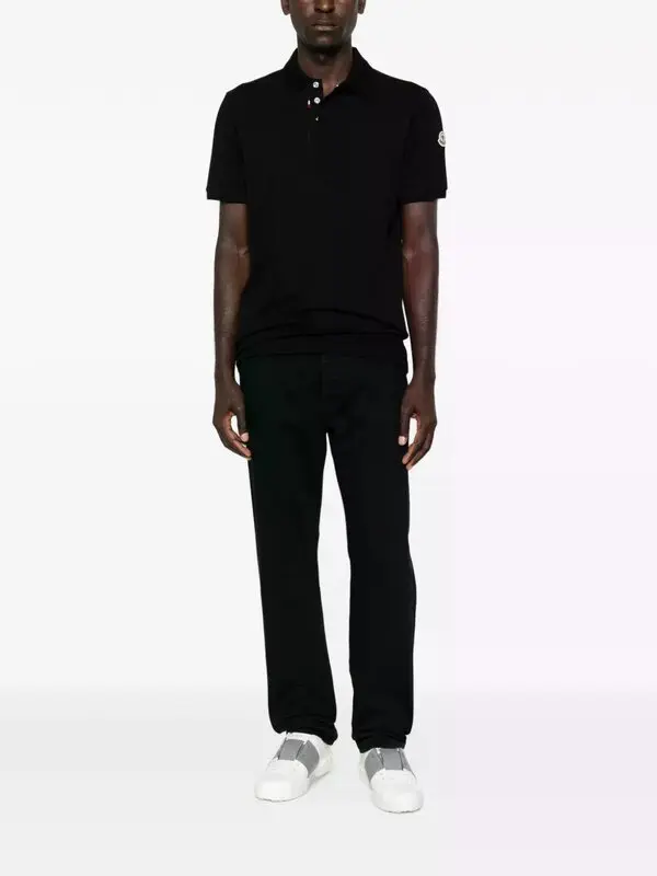 Moncler Short-sleeve Polo Shirt