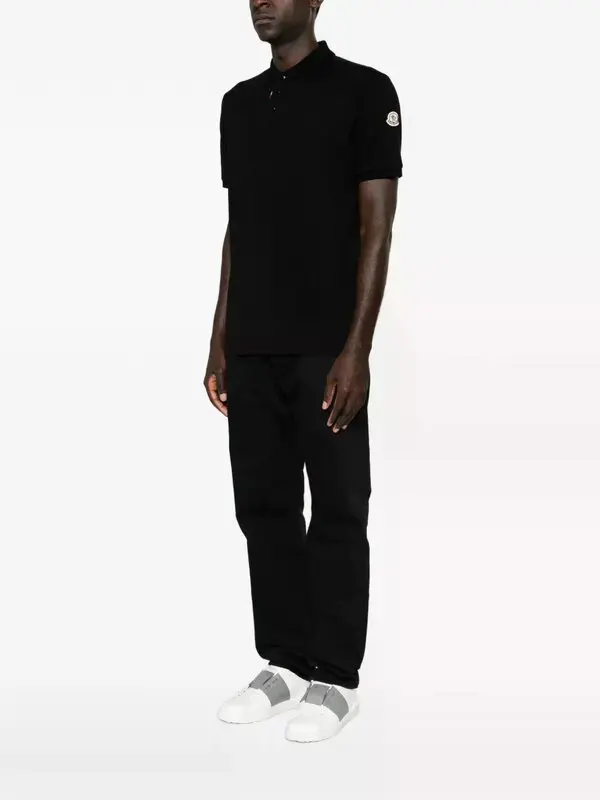 Moncler Short-sleeve Polo Shirt