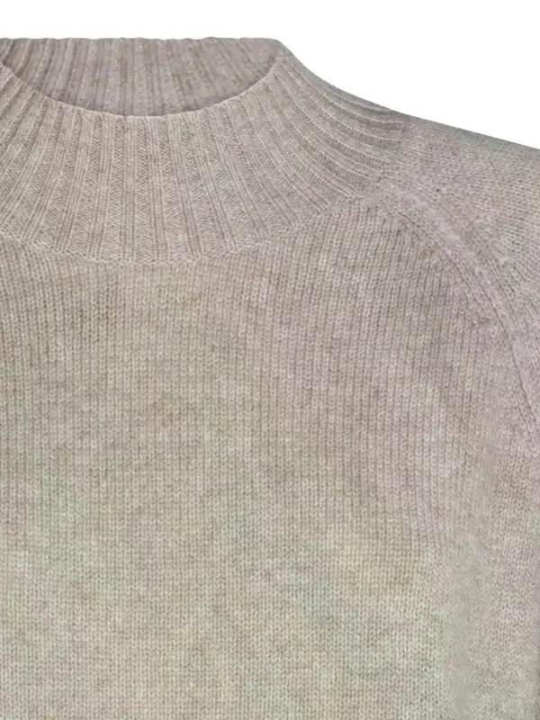 ALLUDE Cashmere Ribbed-knit Sweater