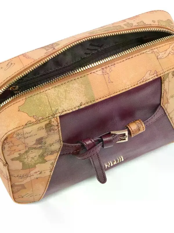 ALVIERO MARTINI 1° CLASSE Geo Classic Panelled Shoulder Bag