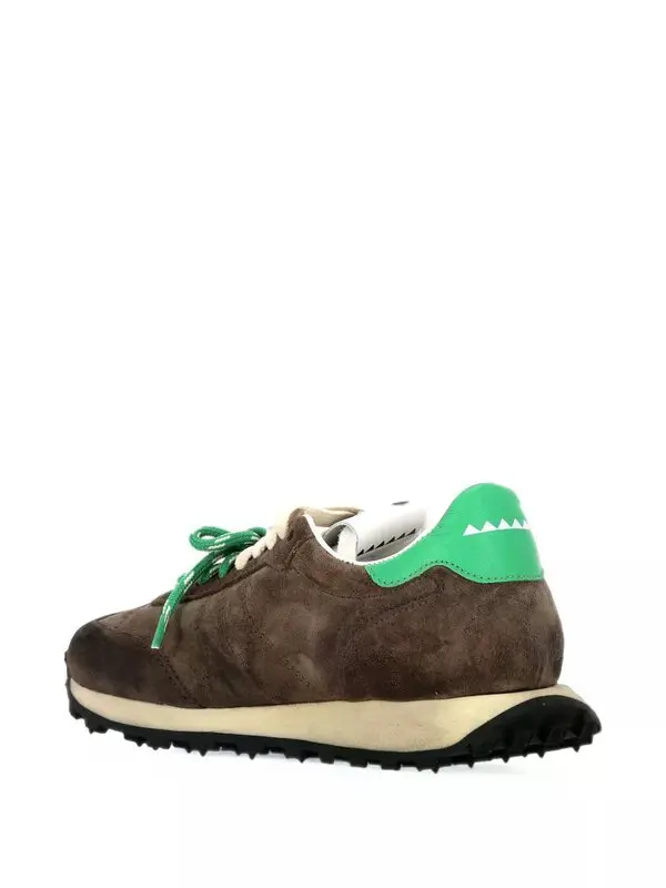 RUN OF Suede Panelled Sneakers
