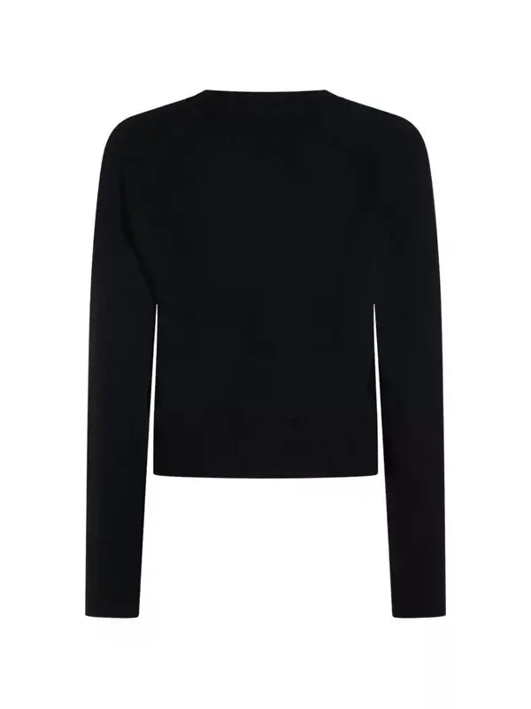 ALLUDE Raglan-sleeve Cashmere Sweater