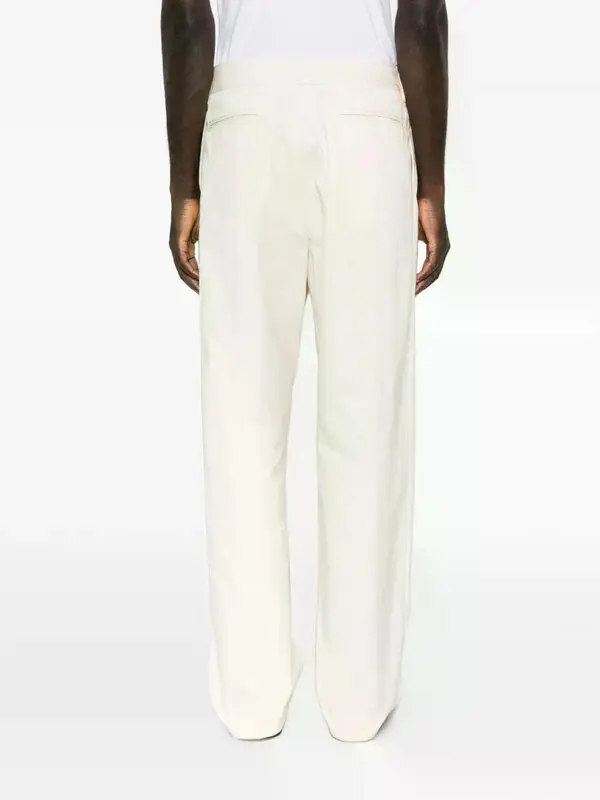 FORTELA Pleated Straight-leg Trousers