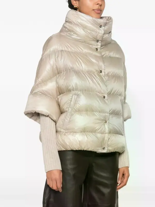 Herno Quilted High-neck Coat