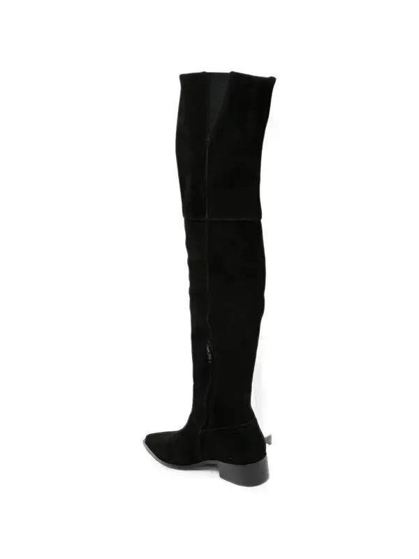 Liu Jo Suede-finish Over-the-knee Boots - Black