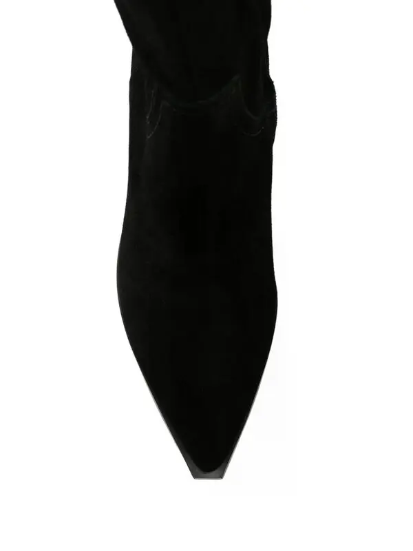 Liu Jo Suede-finish Over-the-knee Boots - Black