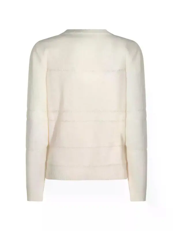 Fabiana Filippi Sequin-embellished Striped Sweater