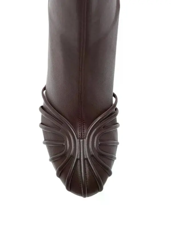 ALEVI MILANO Caged-detail Ankle Boots