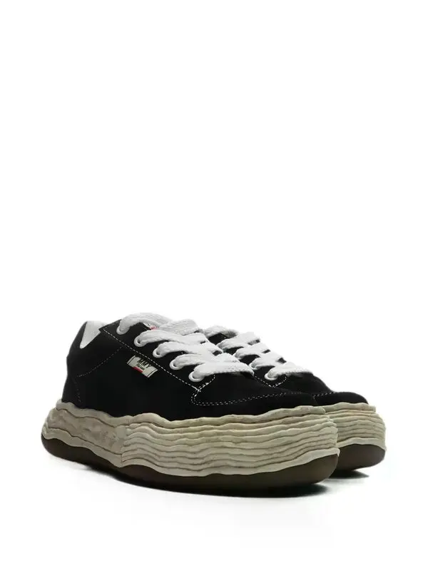 Mihara Yasuhiro Oliver Og Distressed Sole Suede Low-top Sneakers