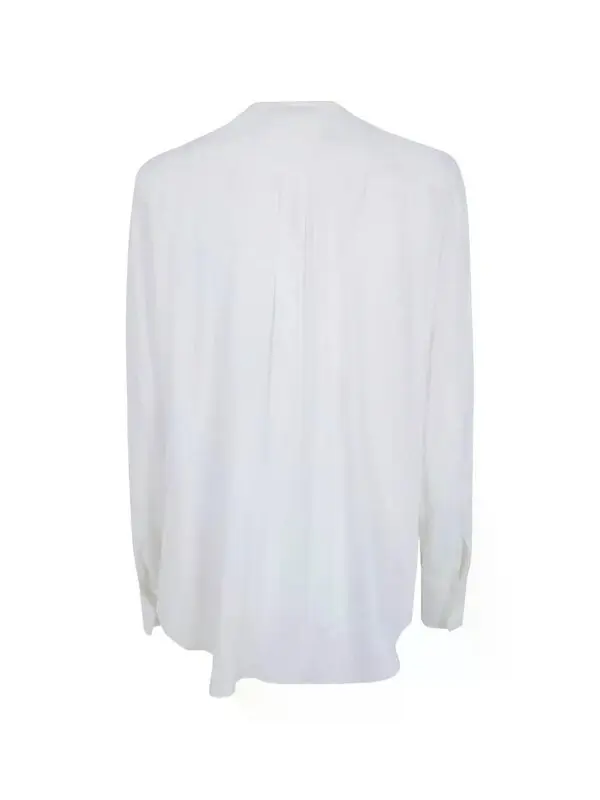 Mantū Ruffle-trim Pleated Blouse