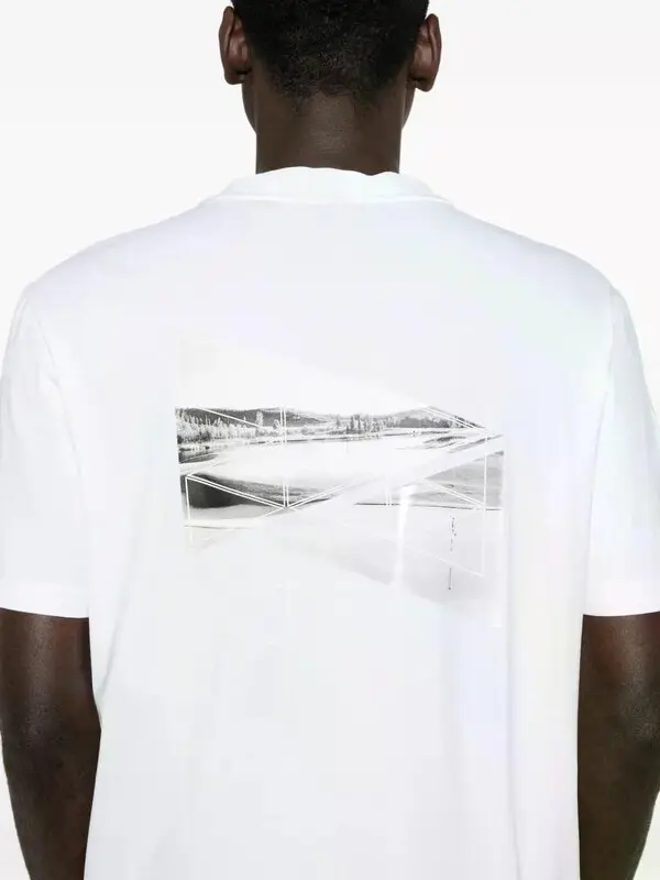 BOSS Logo-print Crew-neck T-shirt