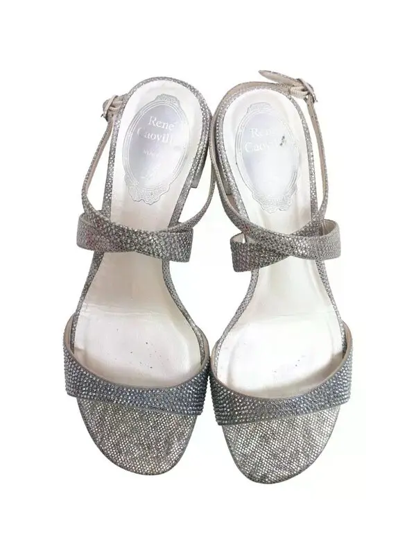 Rene Caovilla Crystal-embellished Sandals