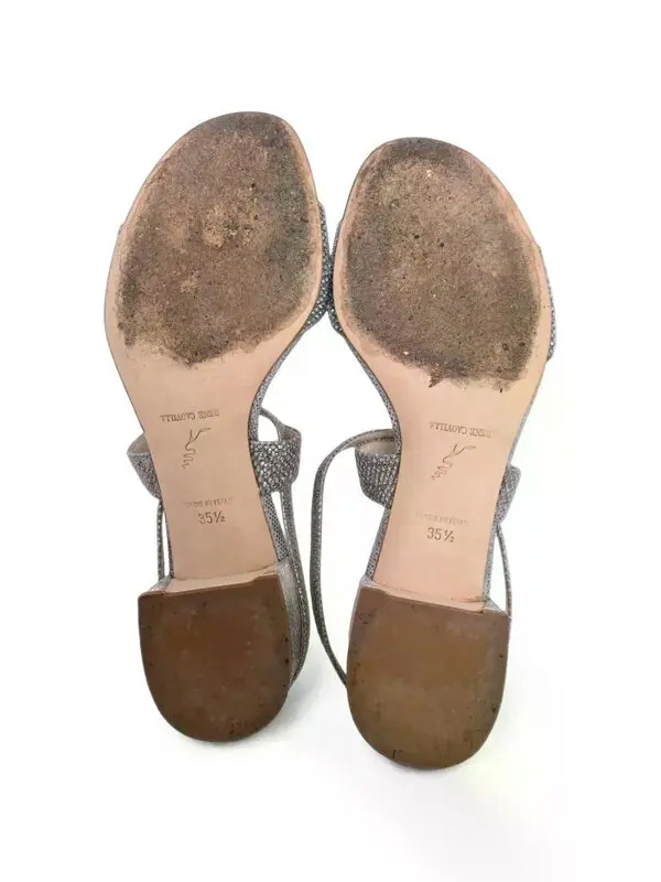 Rene Caovilla Crystal-embellished Sandals
