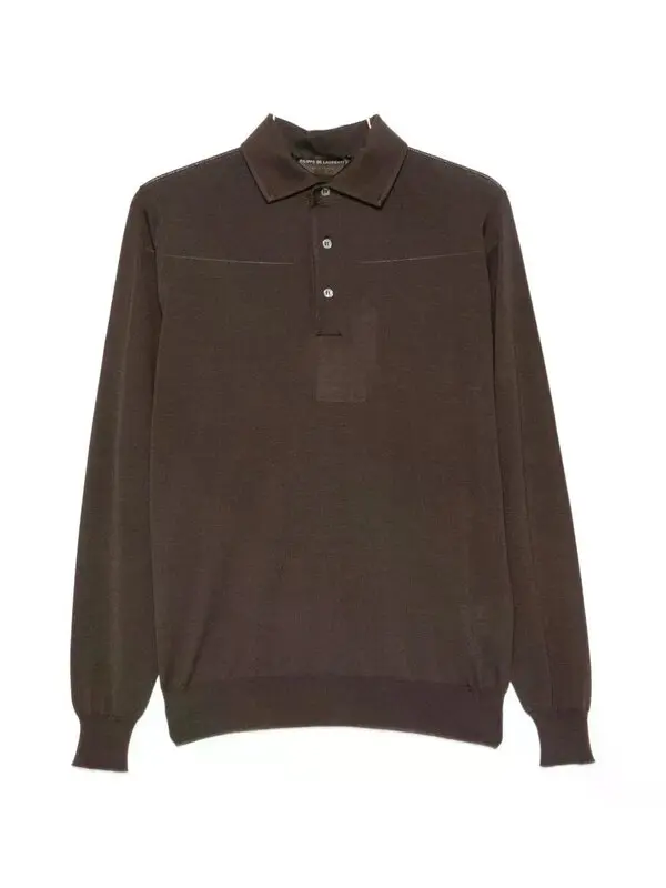 FILIPPO DE LAURENTIIS Long-sleeve Polo Shirt