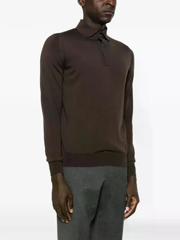 FILIPPO DE LAURENTIIS Long-sleeve Polo Shirt
