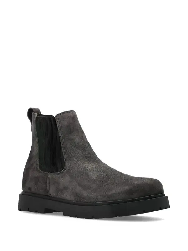 BIRKENSTOCK Highwood Suede Leather Boots - Grey