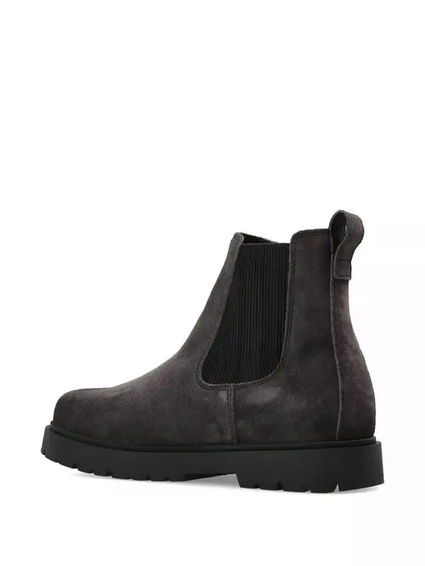 BIRKENSTOCK Highwood Suede Leather Boots - Grey