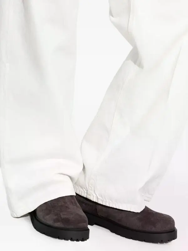 BIRKENSTOCK Highwood Suede Leather Boots - Grey
